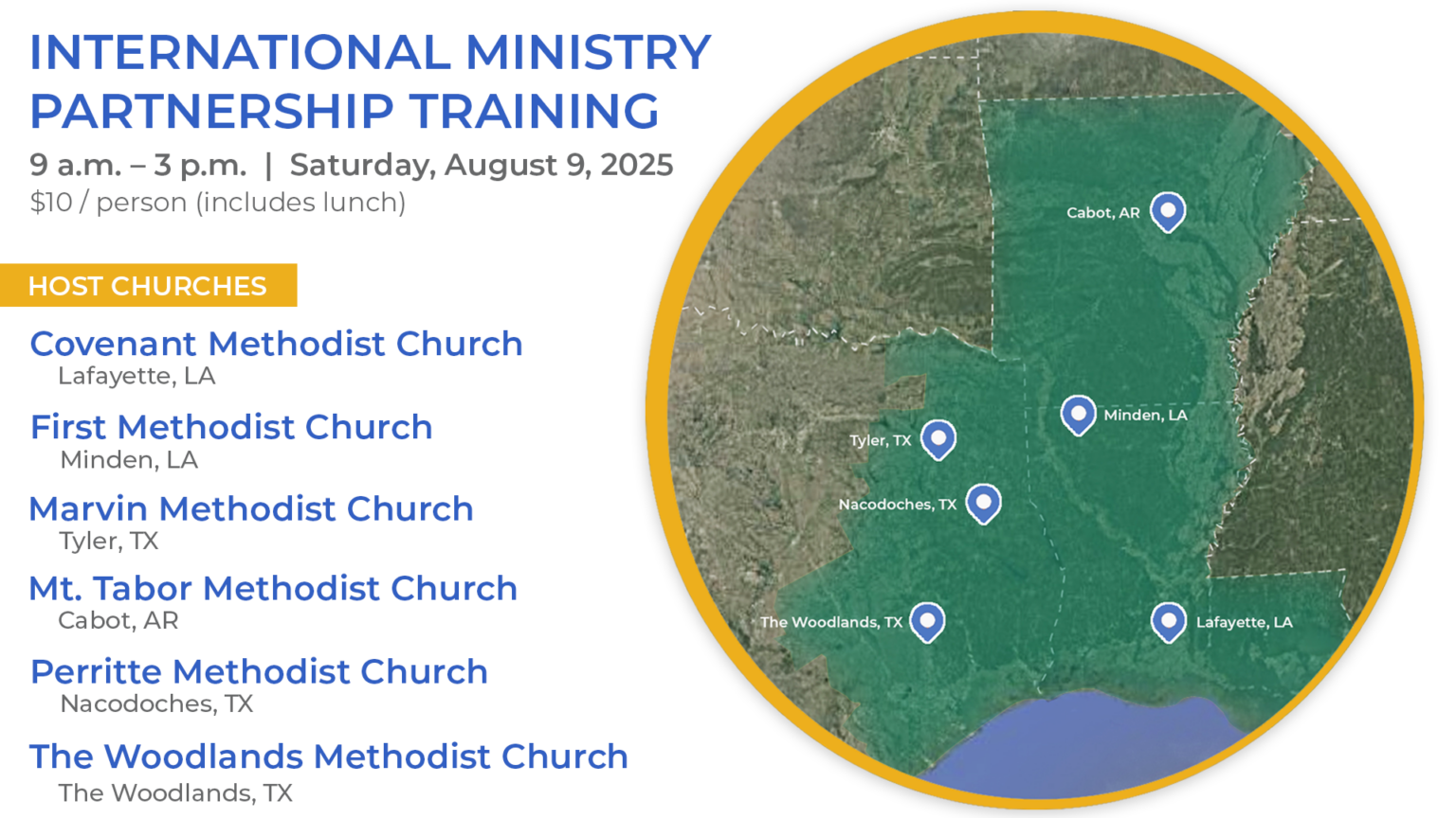 International Ministry Training Day Announced | Trinity GMC